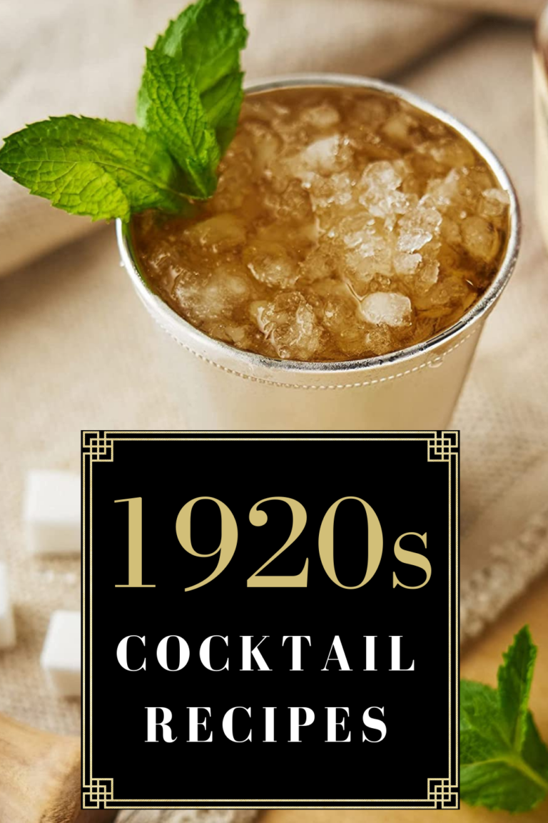 1920s Cocktail Recipes - How To High Tea